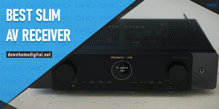 5 Best Slim AV Receivers [Compact Home Theater Setup]